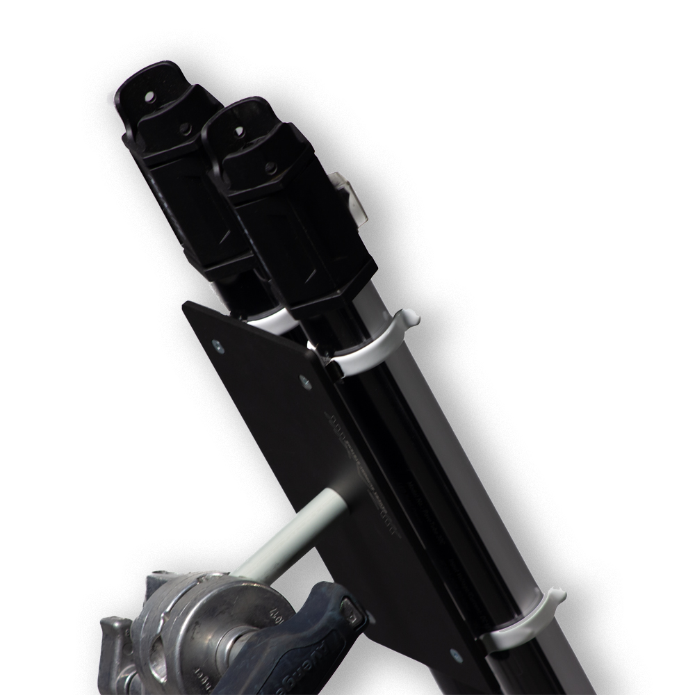 T12 LED tube double mounting plate - ZAX Camera Support Systems